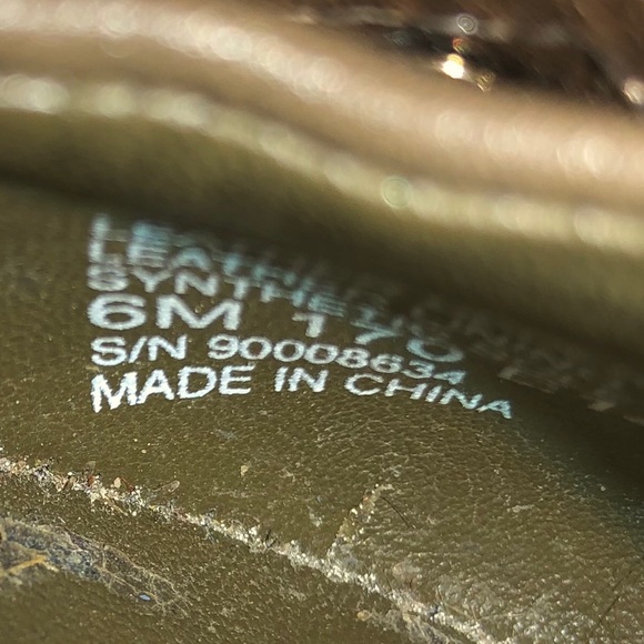 Tory Burch | Shoes | Tory Burch Ambrose Brown Leather Logo Ballet Flats ...